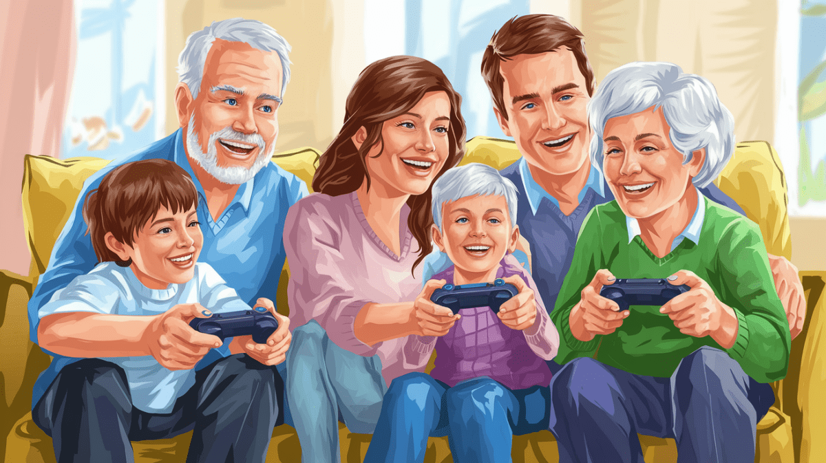 How Gaming Builds Intergenerational Bonds – # Fun Is Ageless